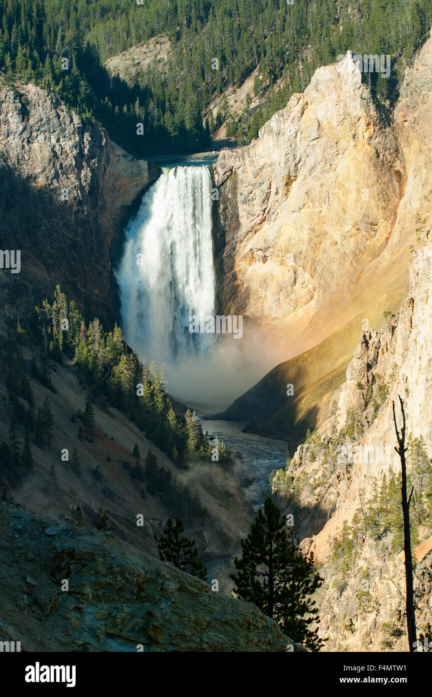 Lower falls of the yellowstone hi-res stock photography and images - Alamy