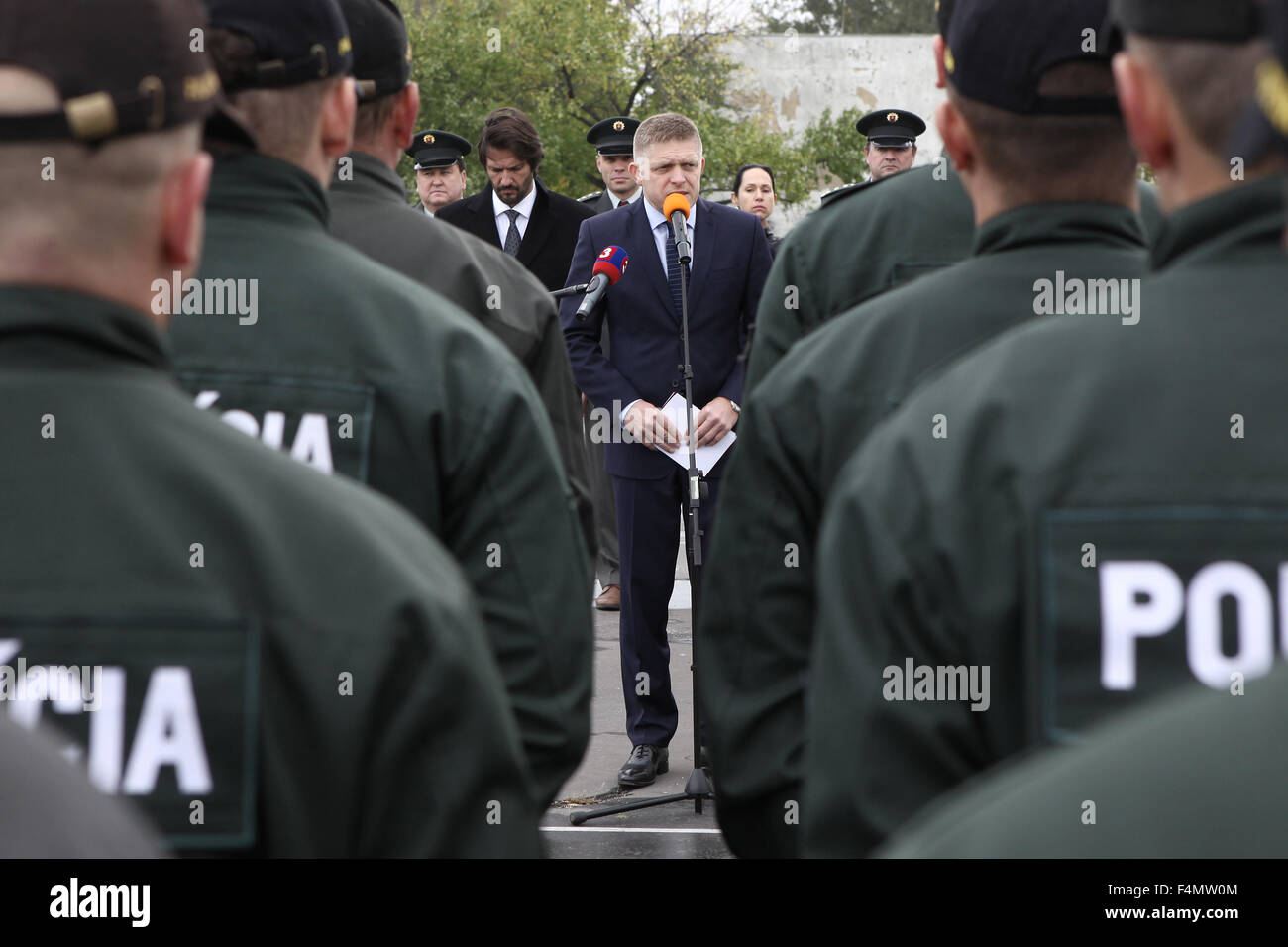 Slovak police force hi-res stock photography and images - Alamy