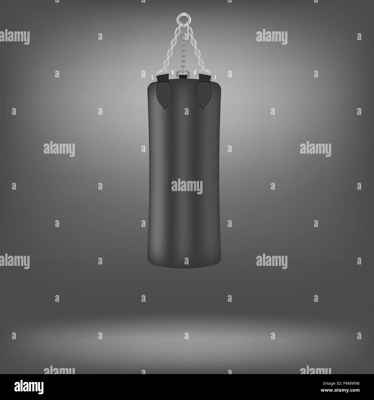 Black Boxing Bags Stock Photo - Alamy