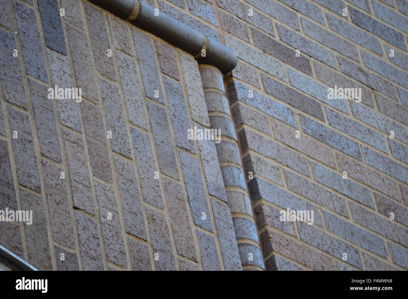 A brick wall of a library with detailed brickwork Stock Photo - Alamy