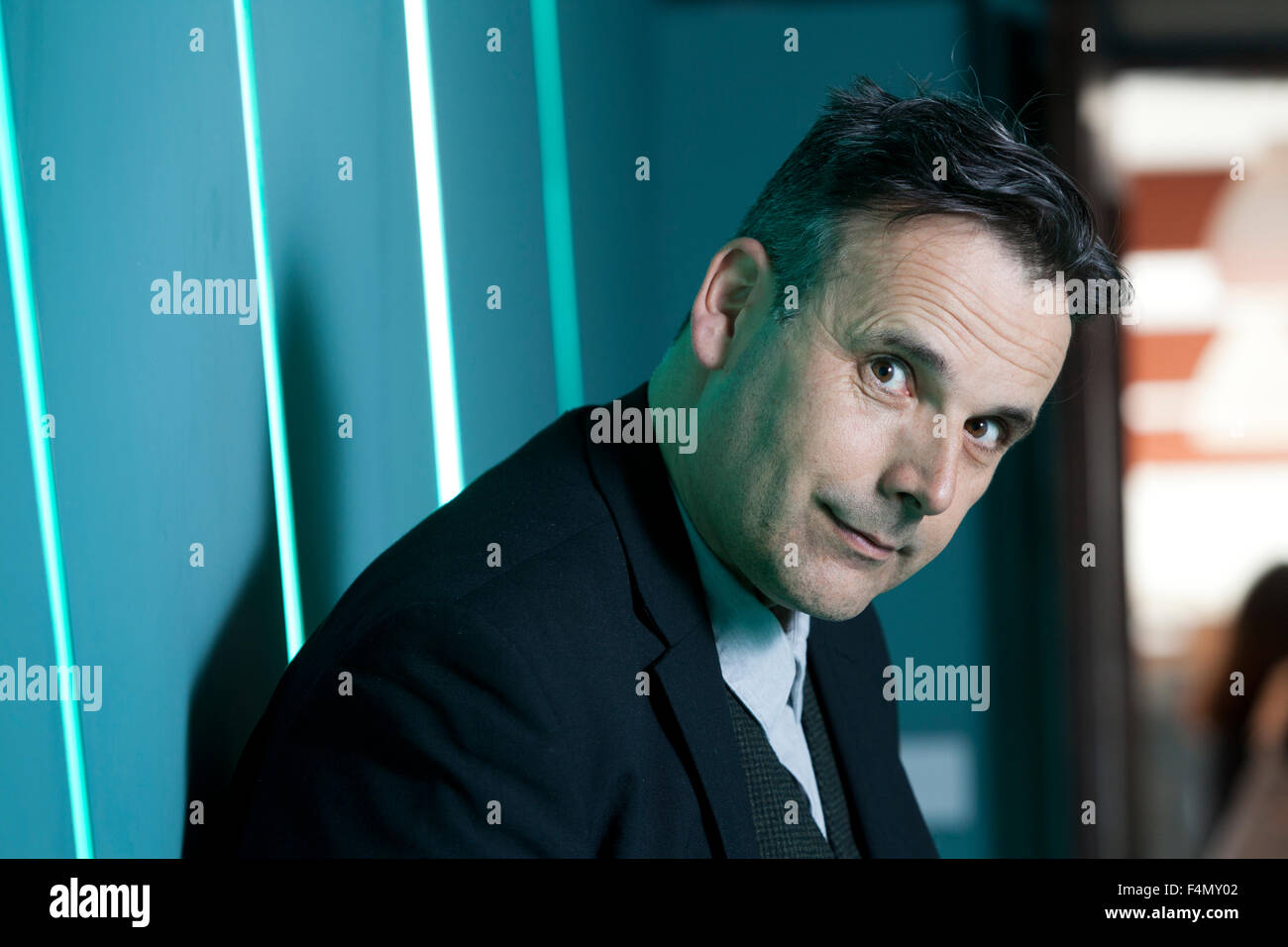 Robert "Rob" Newman, British comedian, author and political activist at ...