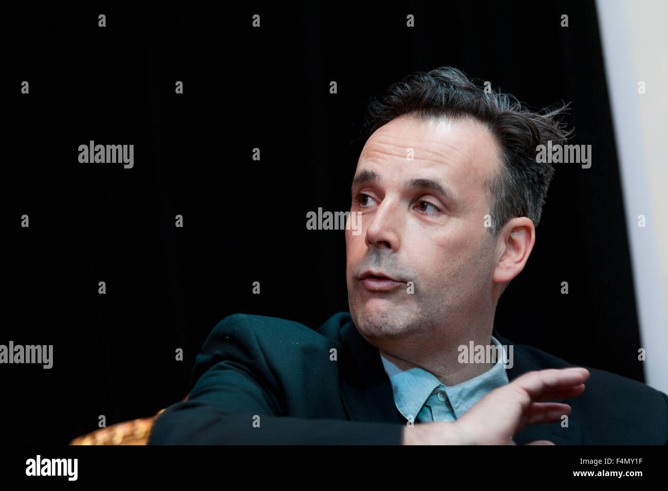 Robert "Rob" Newman, British comedian, author and political activist at ...