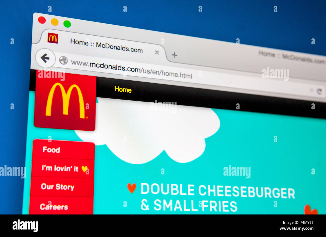 Mcdonalds menu screen hi-res stock photography and images - Alamy