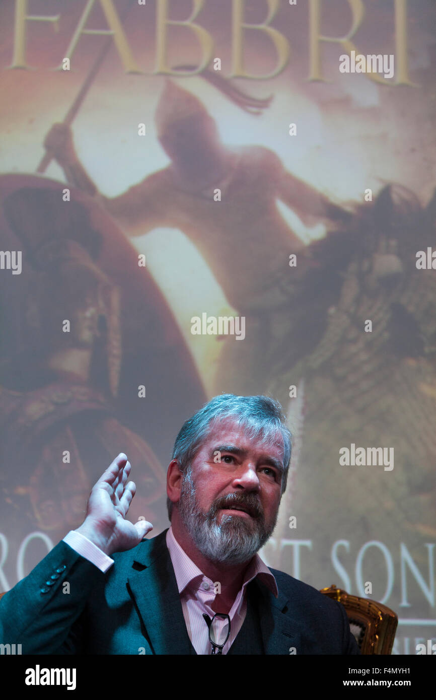 Robert Fabbri, the Swiss novelist, at the Summerhall Historical Fiction ...