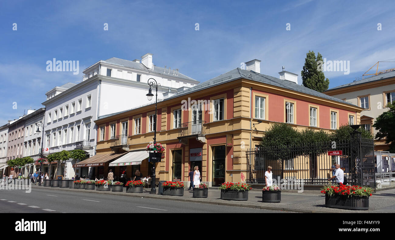 Nowy Swiat Warsaw Poland Stock Photo - Alamy