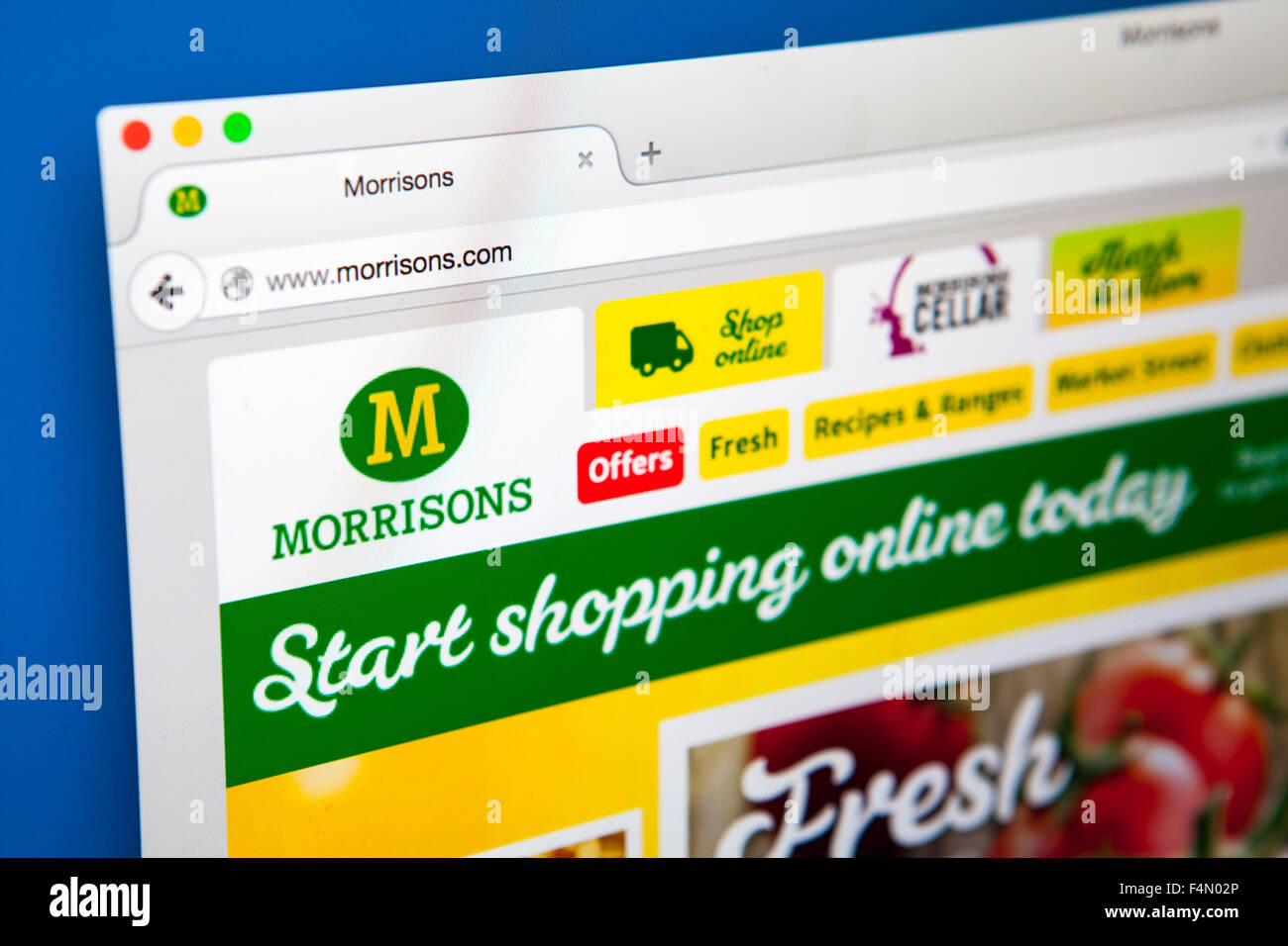 Morrisons supermarkets hi-res stock photography and images - Alamy