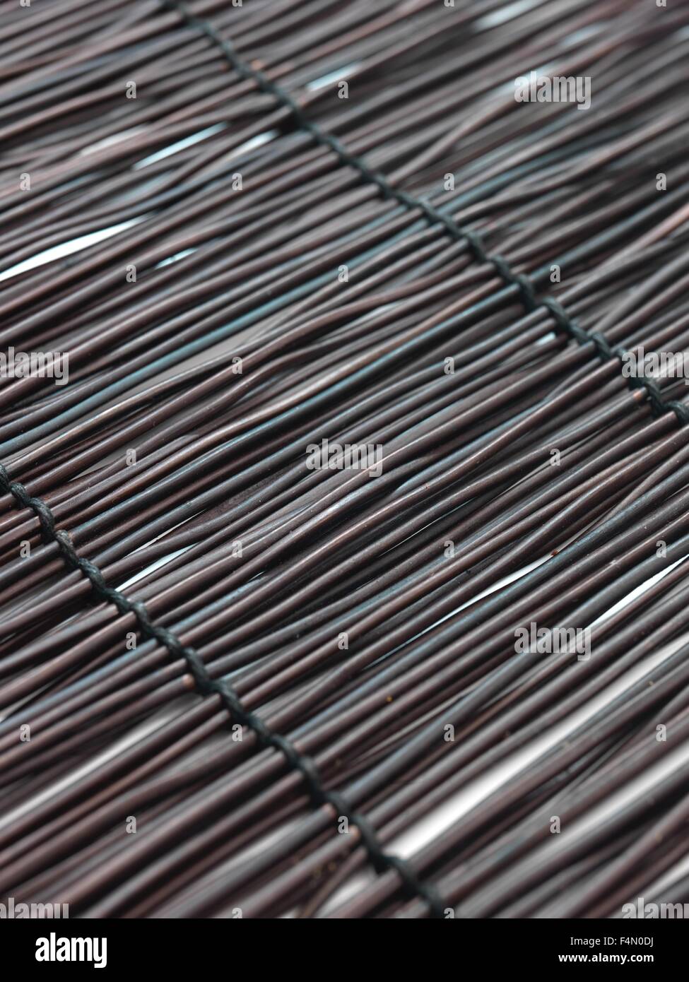 A close up shot cane mat roll Stock Photo - Alamy