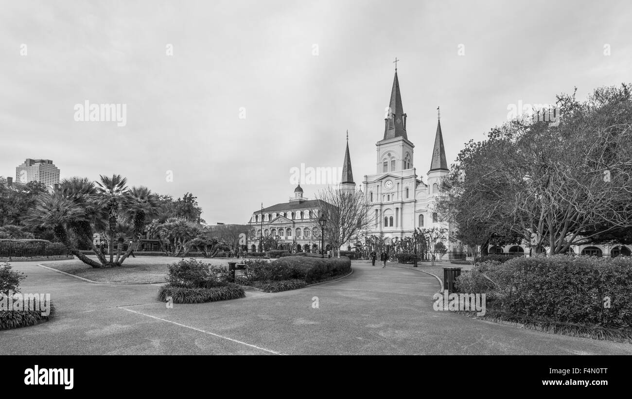 New orleans st louis Black and White Stock Photos & Images - Alamy