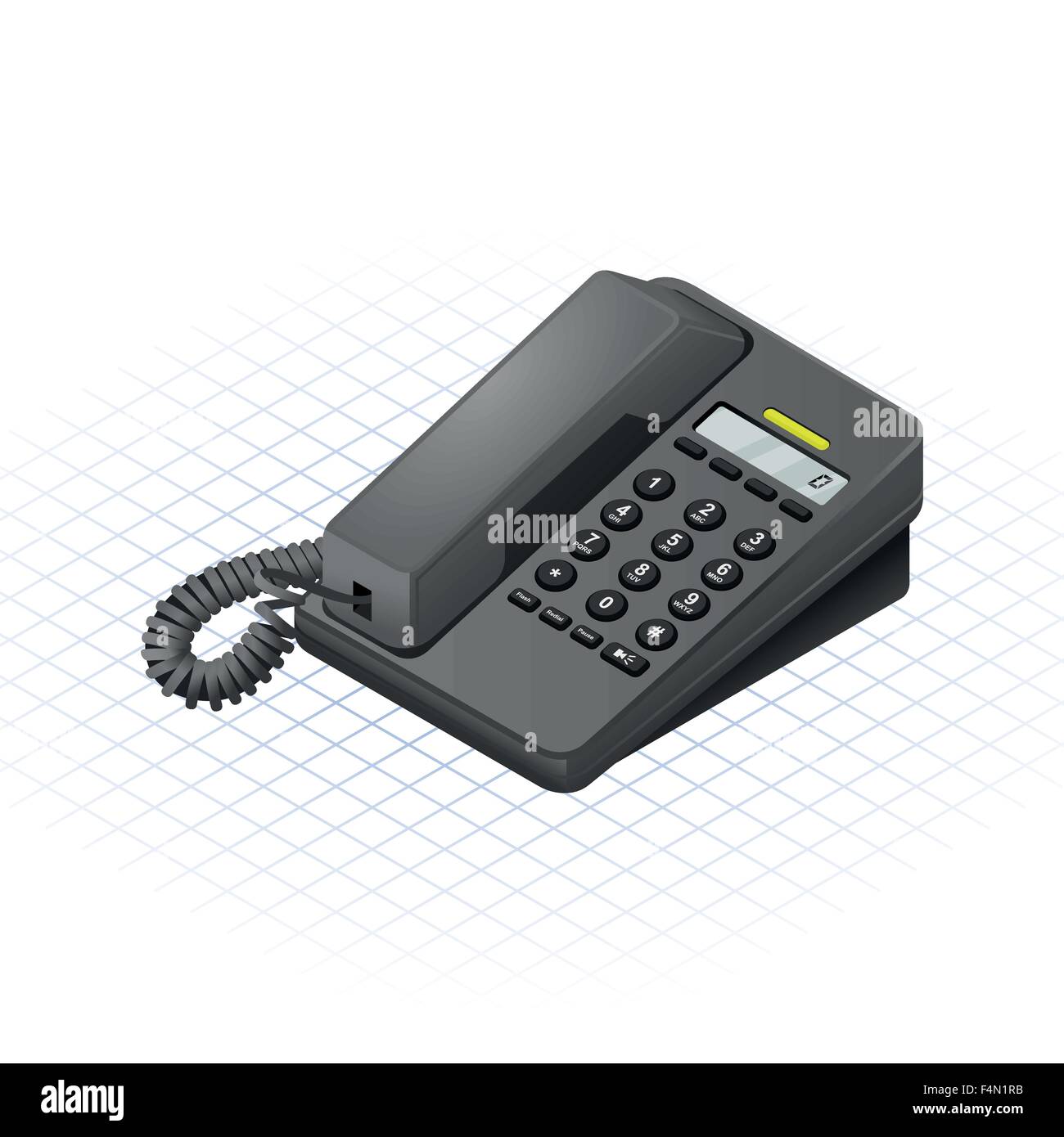 Telephone vector vectors Stock Vector Images - Alamy