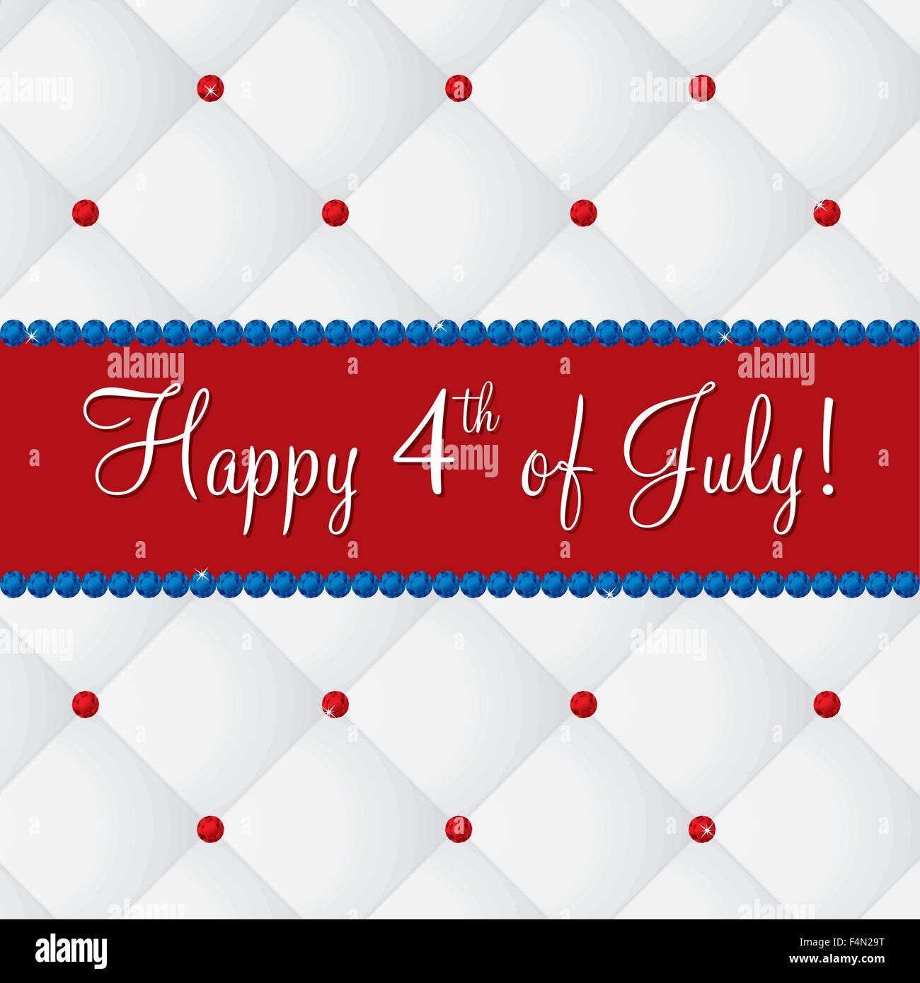 4th of July card in vector format Stock Vector Image & Art - Alamy