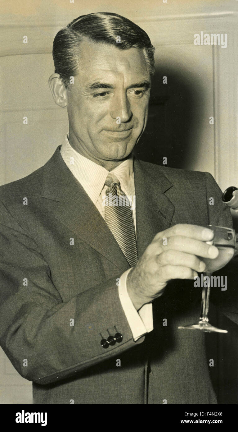British actor Cary Grant Stock Photo - Alamy