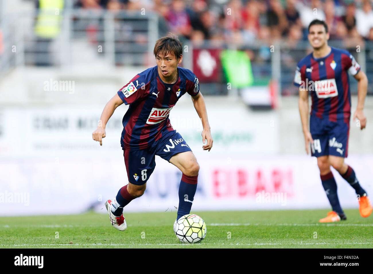 Eibar, Spain. © D. 17th Oct, 2015. Takashi Inui (Eibar) Football/Soccer ...