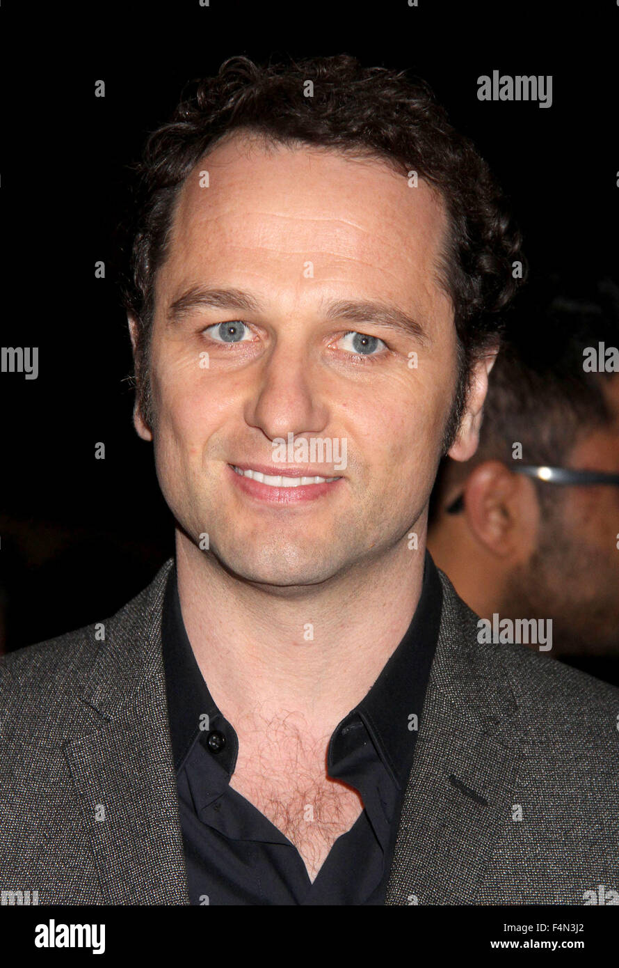 New York, New York, USA. 20th Oct, 2015. Actor MATTHEW RHYS attends the ...