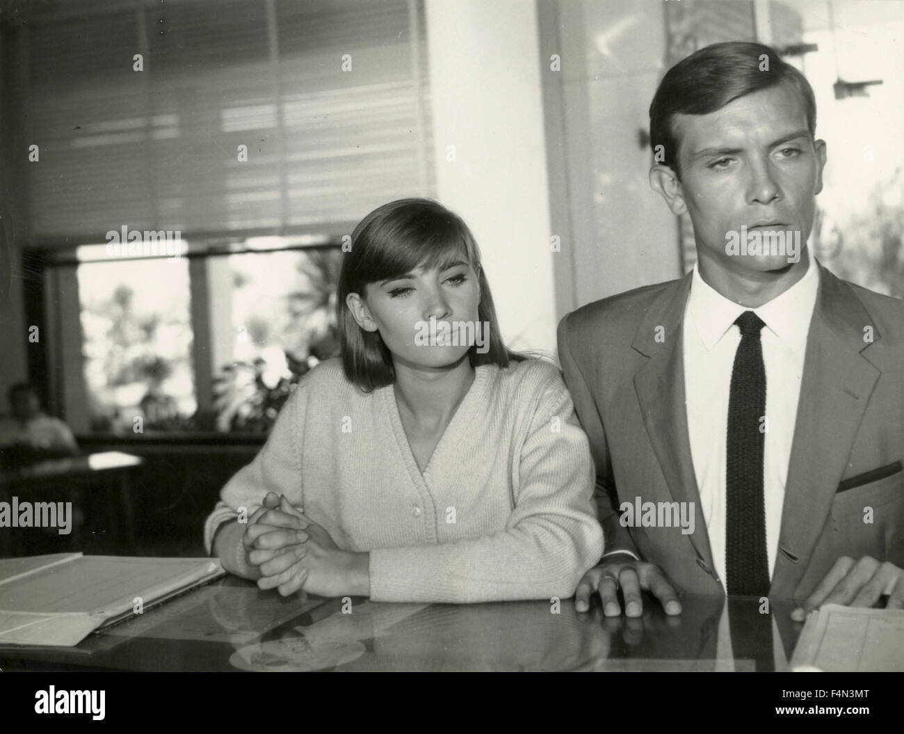 Pair of actors Stock Photo - Alamy