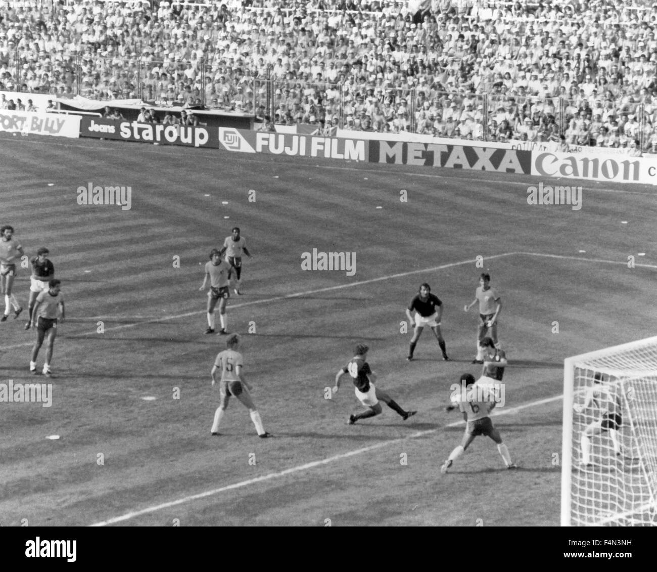 Italy-Brazil World Cup 1982 Stock Photo - Alamy