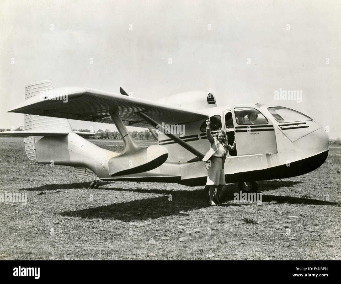 Republic Seabee amphibious plane Stock Photo - Alamy