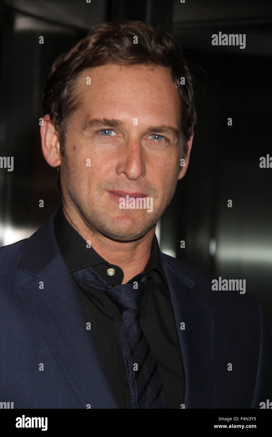 New York, New York, USA. 20th Oct, 2015. Actor JOSH LUCAS attends the ...