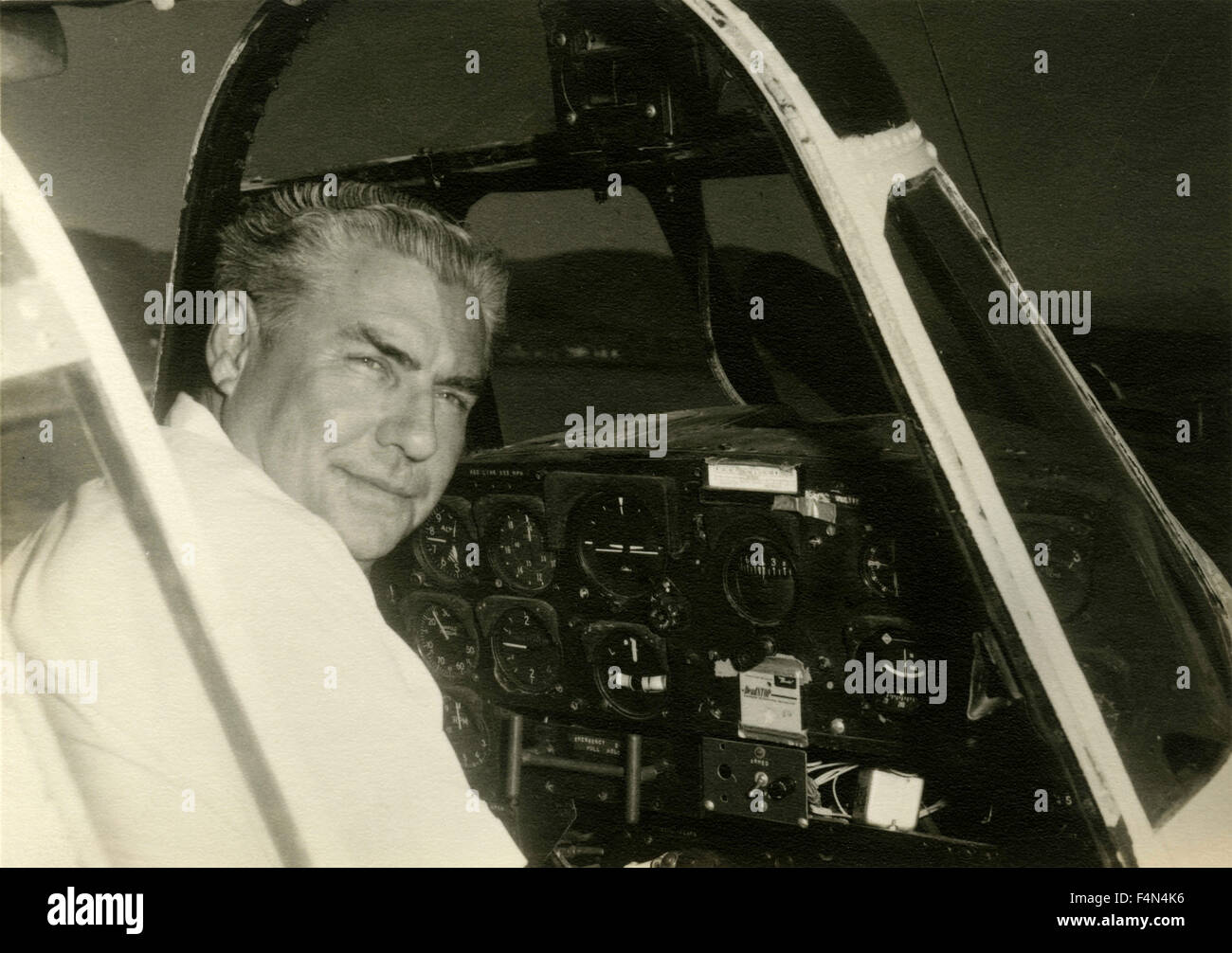 American pilot Ralph Foster Stock Photo - Alamy