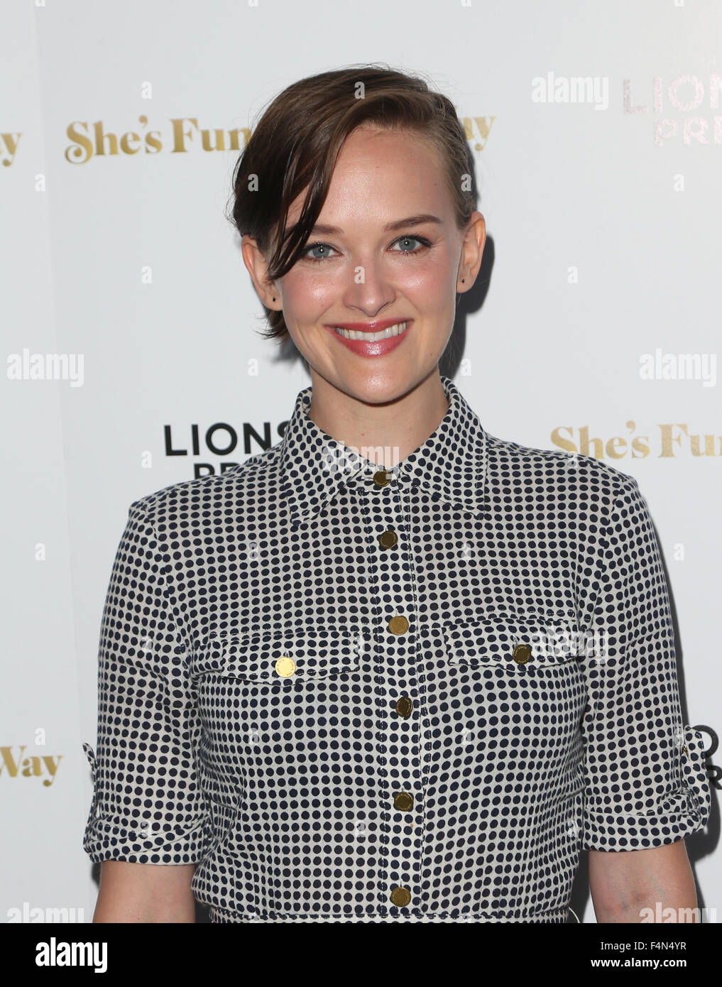Los Angeles premiere 'She's Funny That Way' at Harmony Gold - Arrivals ...