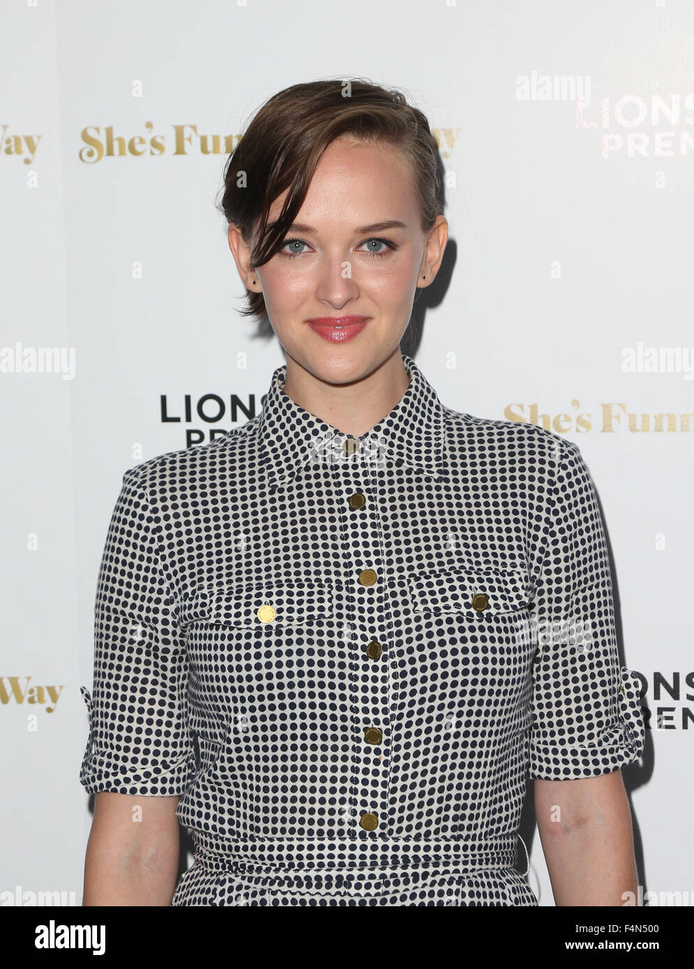 Los Angeles premiere 'She's Funny That Way' at Harmony Gold - Arrivals ...