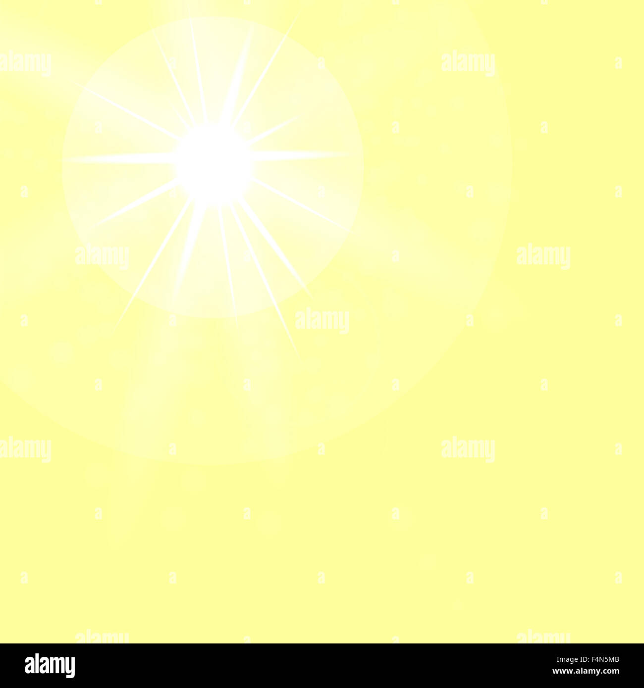 Summer Sun Background Stock Photo - Alamy