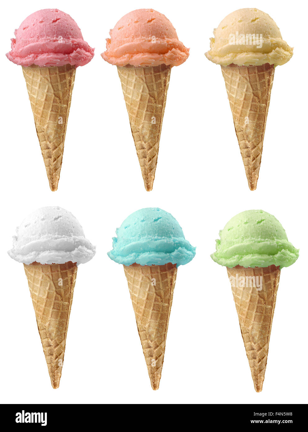 Human food,ICe Cream Color Stock Photo - Alamy