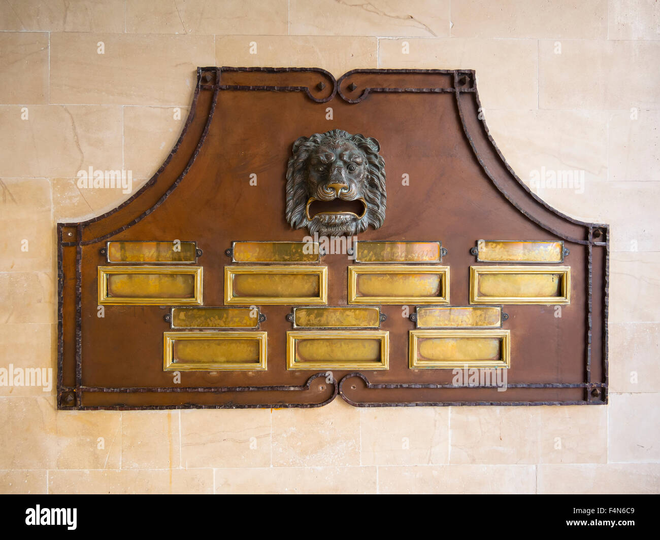 Old mailboxes hi-res stock photography and images - Alamy