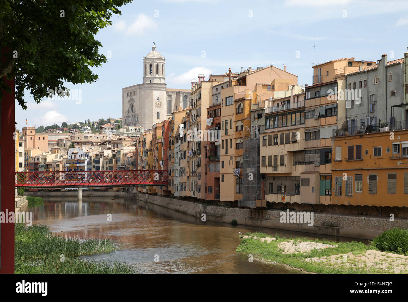 Girona city in the northeast of the Autonomous Community of Catalonia ...