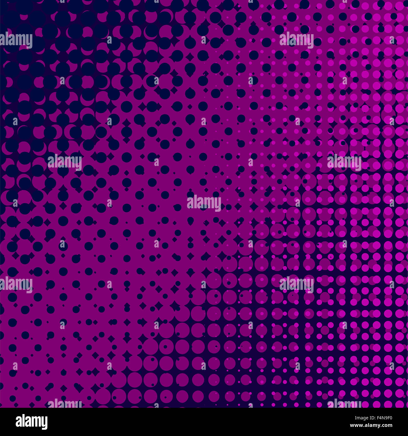 Cartoon Halftone Pattern Stock Photo - Alamy