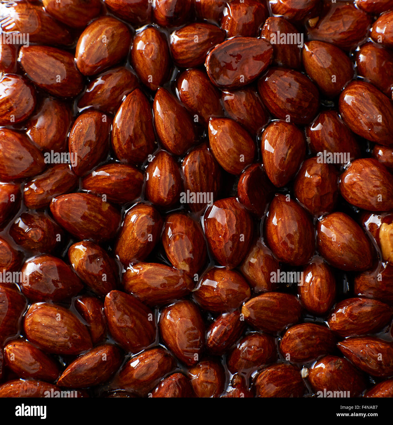 Homemade almond brittle Stock Photo - Alamy