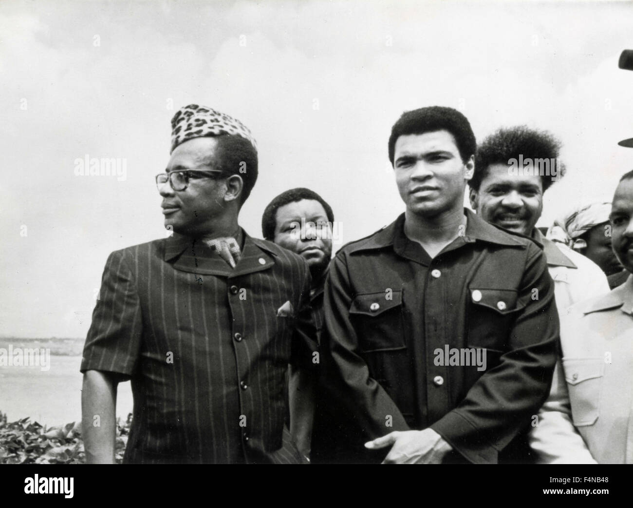 Mobutu and Muhammad Ali, Zaire - President, Democratic Republic of ...