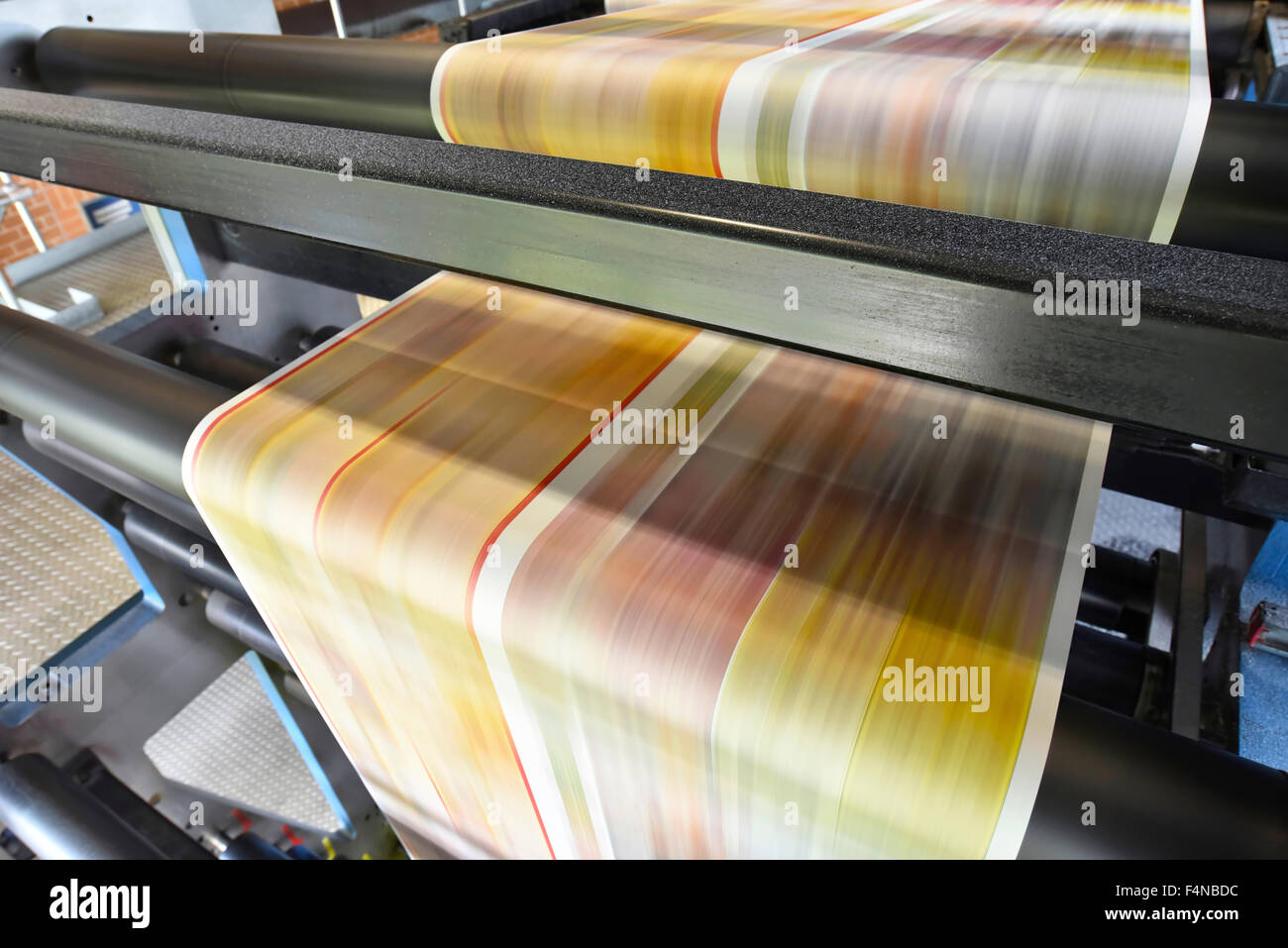 Printing machine in a printing shop Stock Photo - Alamy
