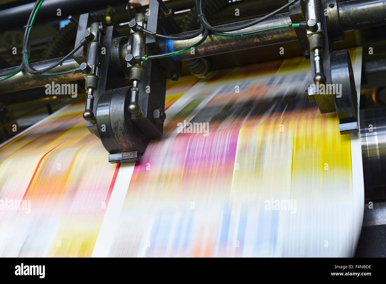 Magazine printing machine hi-res stock photography and images - Alamy