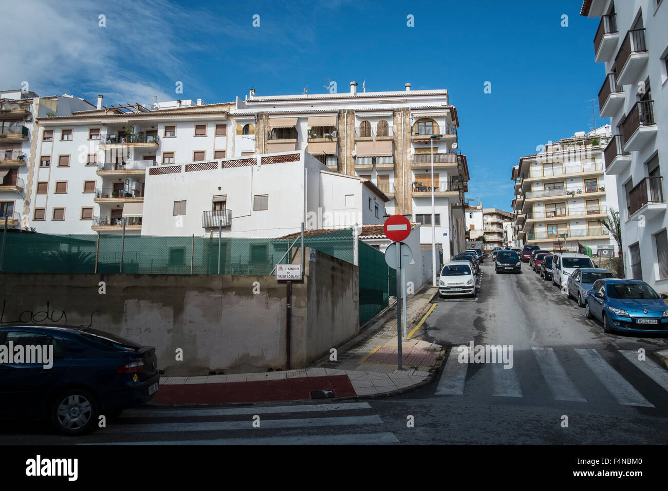 Javea Old Town, Spain Stock Photo - Alamy