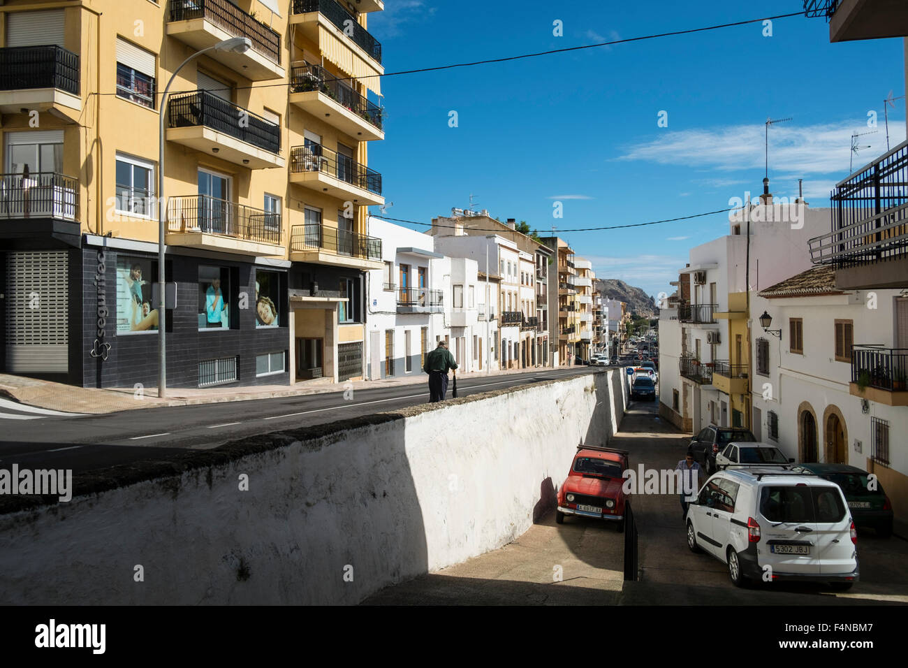 Javea Old Town, Spain Stock Photo - Alamy