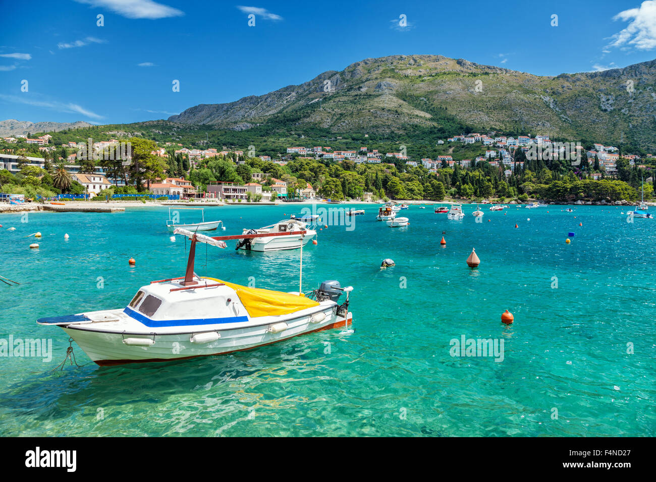 Plat beach croatia hi-res stock photography and images - Alamy