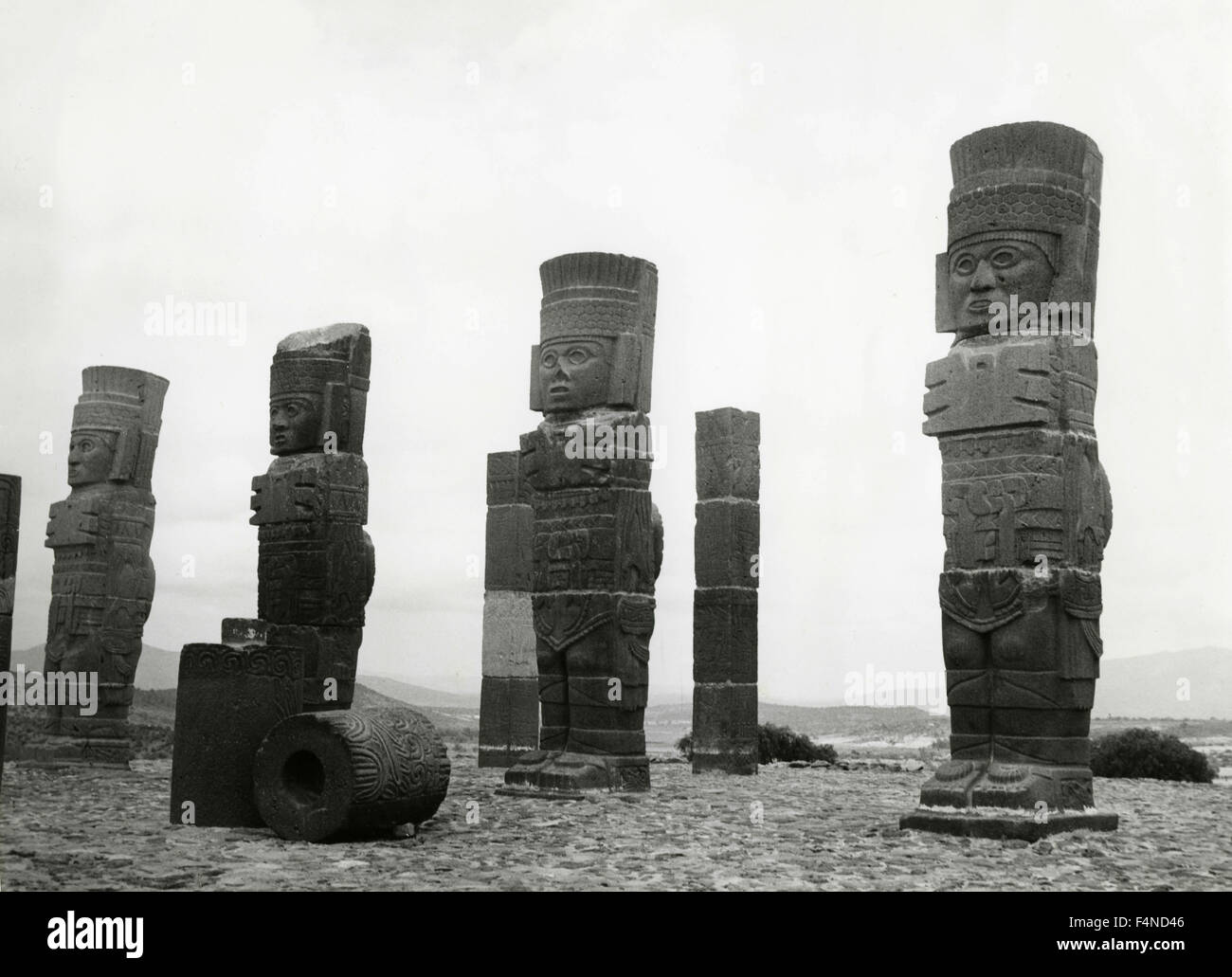 Maya Statues, Mexico Stock Photo - Alamy