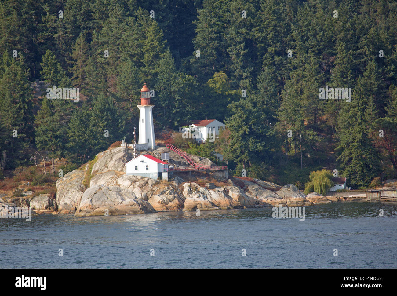 Lighthouse inside passage bc canada hi-res stock photography and images ...