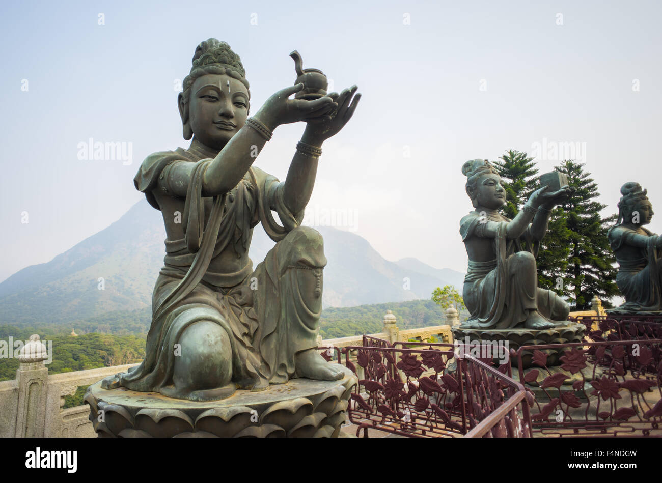 The Offering of the Six Devas Stock Photo - Alamy