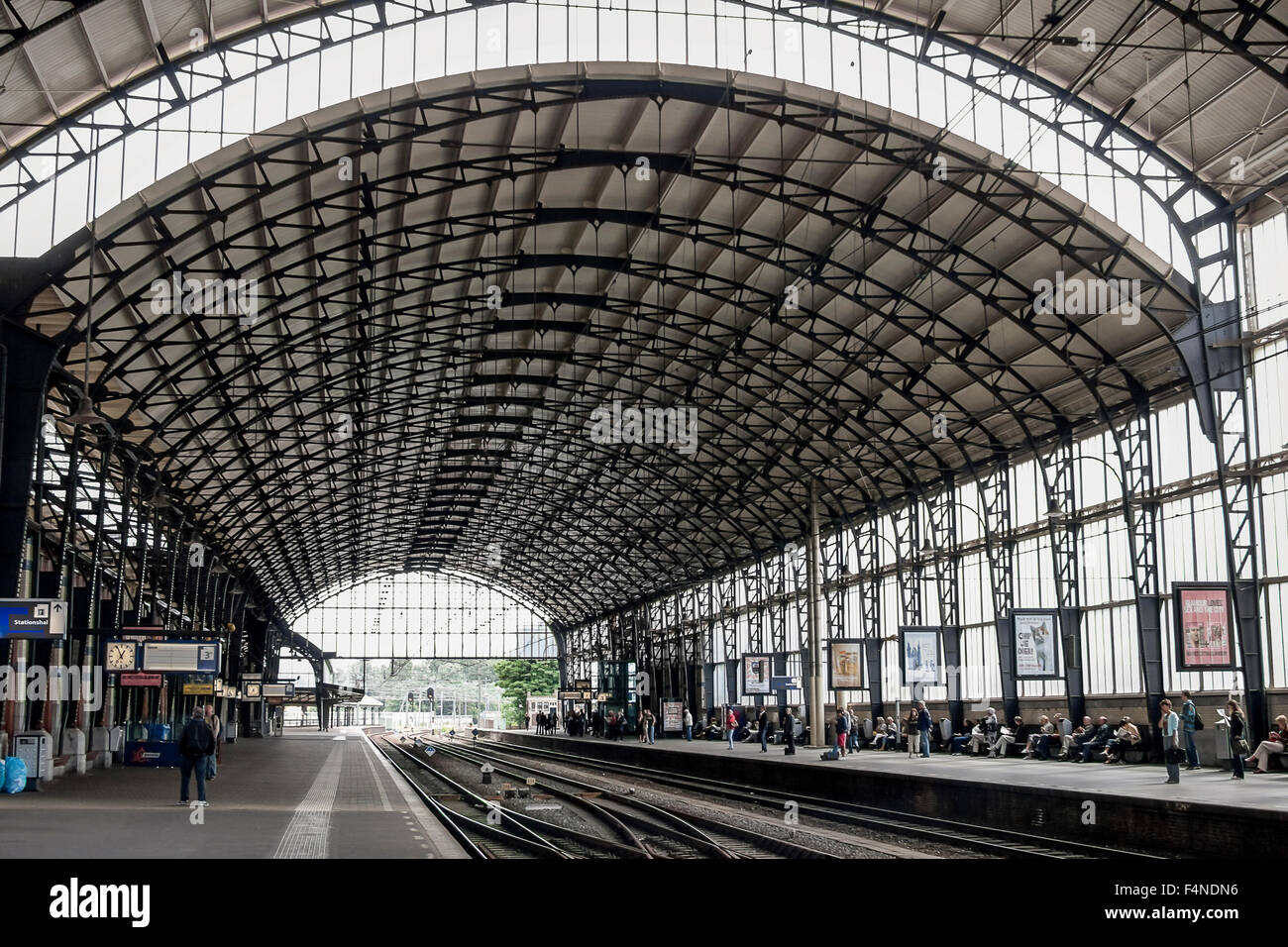Haarlem train station in the Netherlands Stock Photo - Alamy