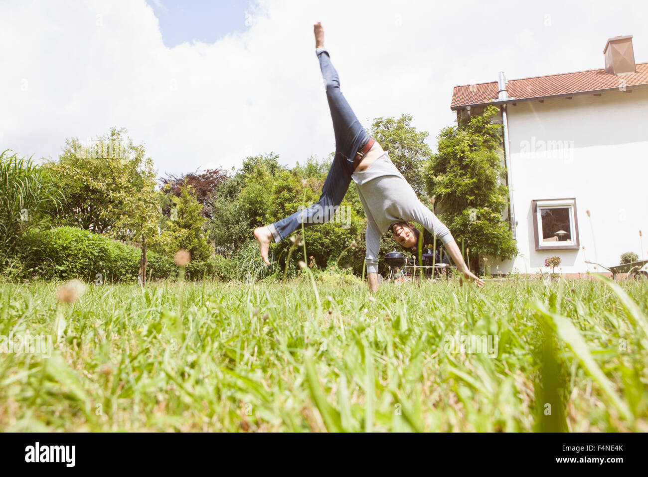 Turning Cartwheel High Resolution Stock Photography and Images - Alamy