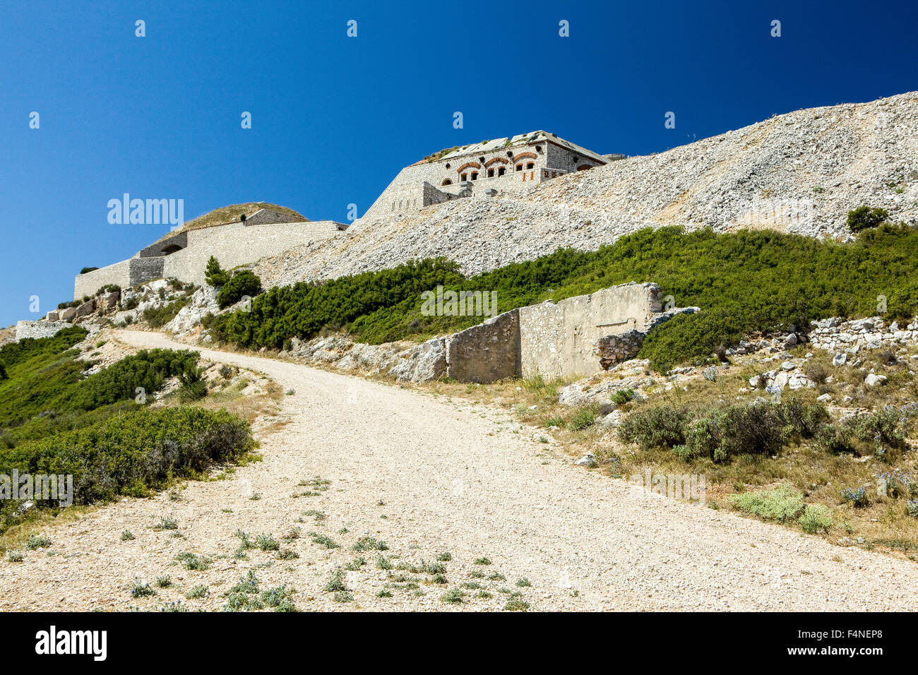 The Fort of Niolon Stock Photo - Alamy