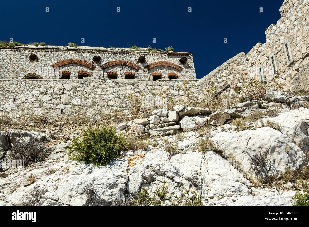 The Fort of Niolon Stock Photo - Alamy