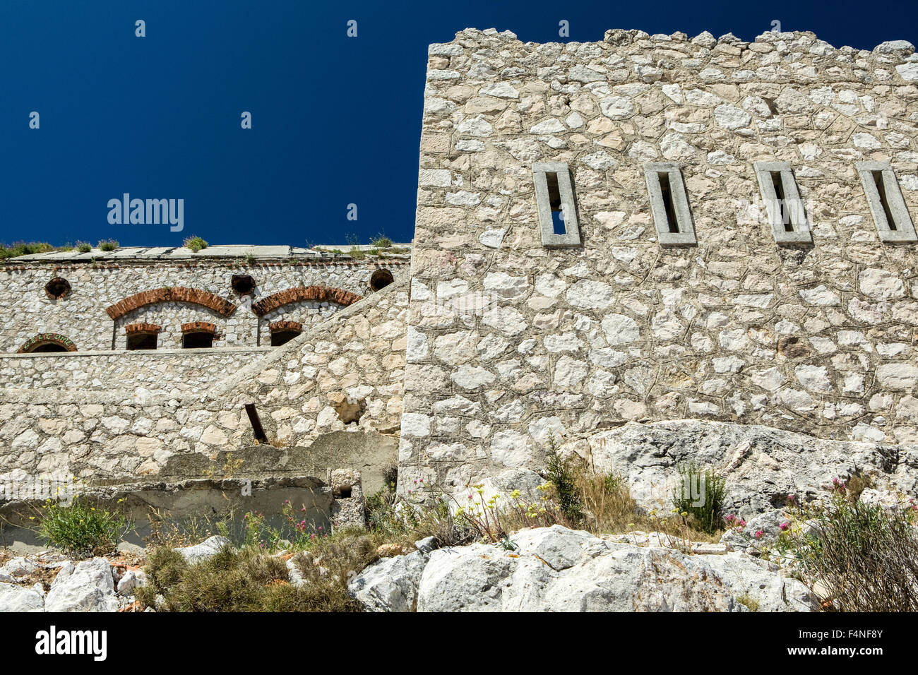 The Fort of Niolon Stock Photo - Alamy