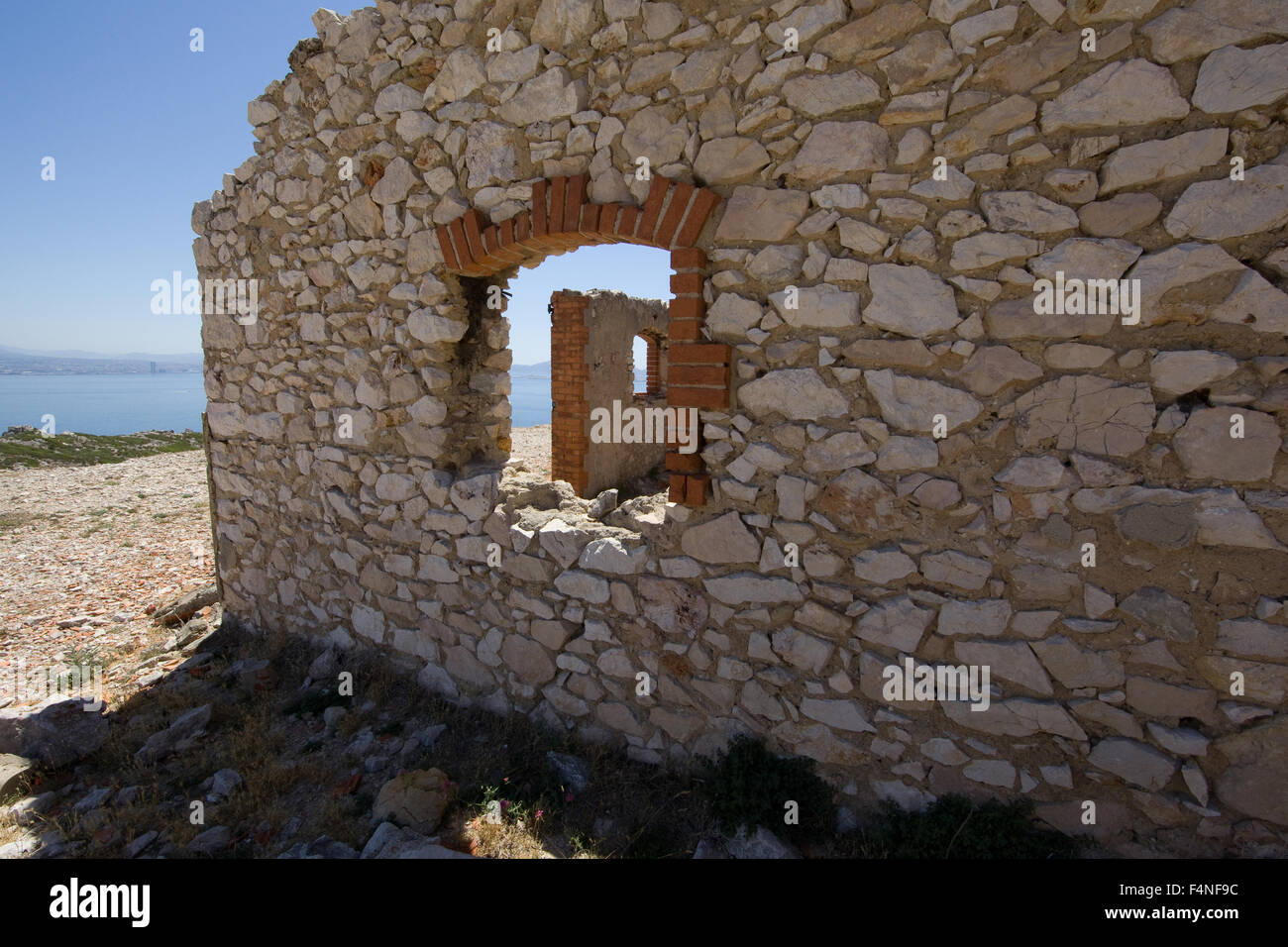 The Fort of Niolon Stock Photo - Alamy