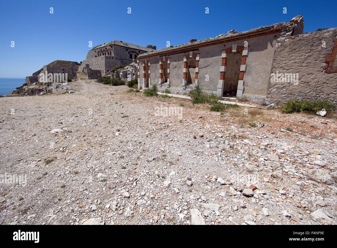 The Fort of Niolon Stock Photo - Alamy