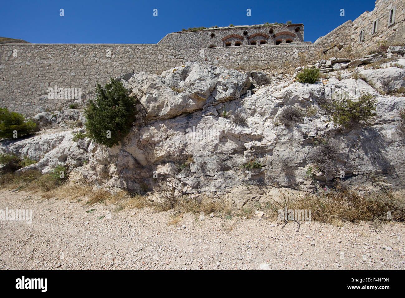 The Fort of Niolon Stock Photo - Alamy