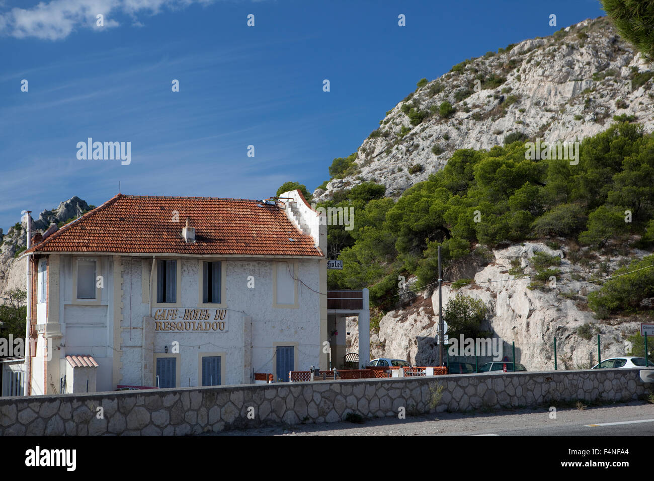 Marseille,entrance of Le Rove gallery,Le Requiadou Stock Photo - Alamy