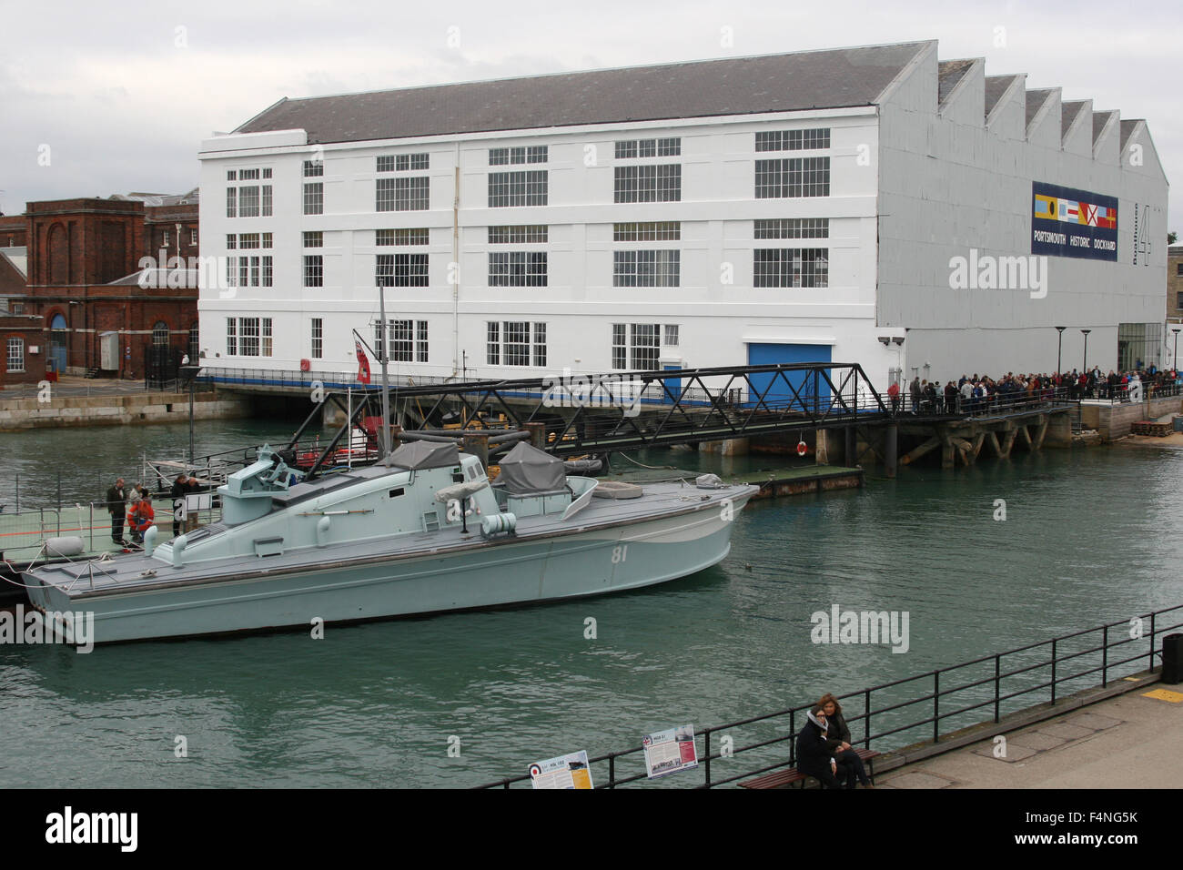 ROYAL NAVY HISTORICAL DOCKYARD PORTSMOUTH ENGLAND Stock Photo - Alamy