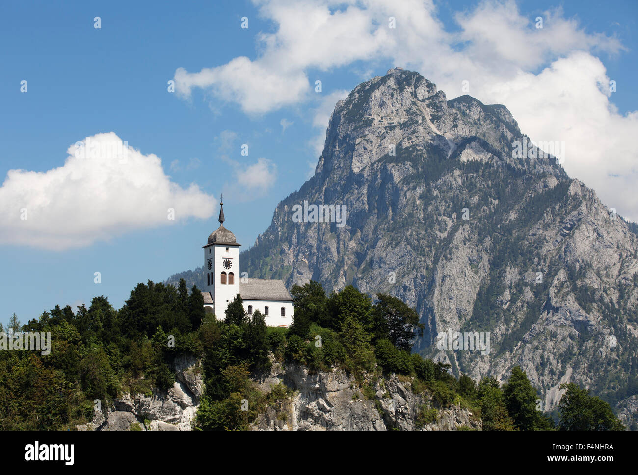 Traunkirchen with traunstein hi-res stock photography and images - Alamy